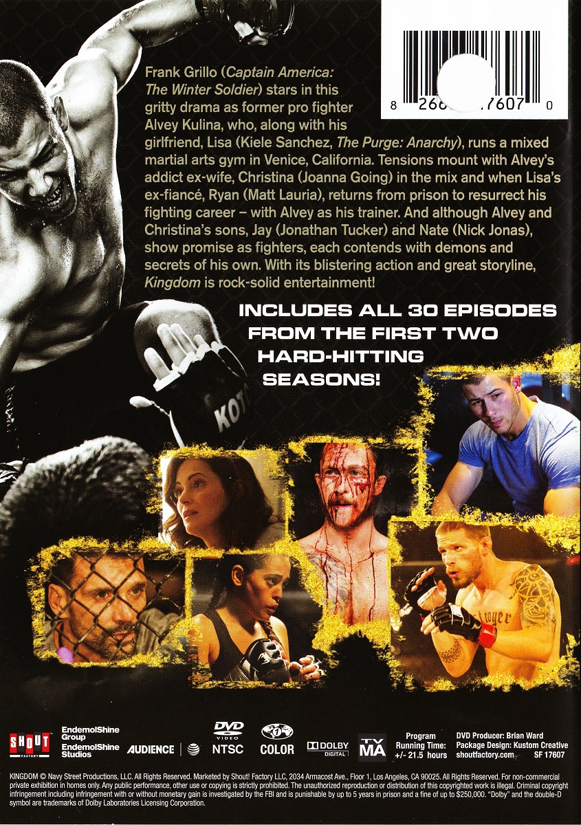 DVD Review: KINGDOM Seasons One & Two - No(R)eruns.net